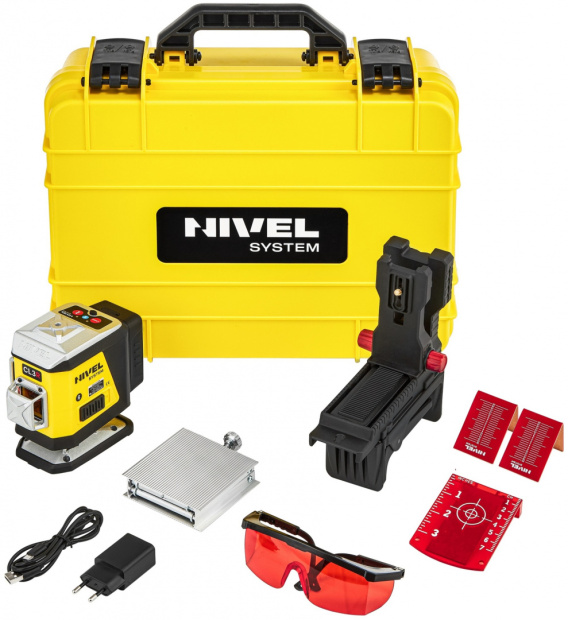 Multilaser krzyżowy (poziomica laserowa) Nivel System CL3R